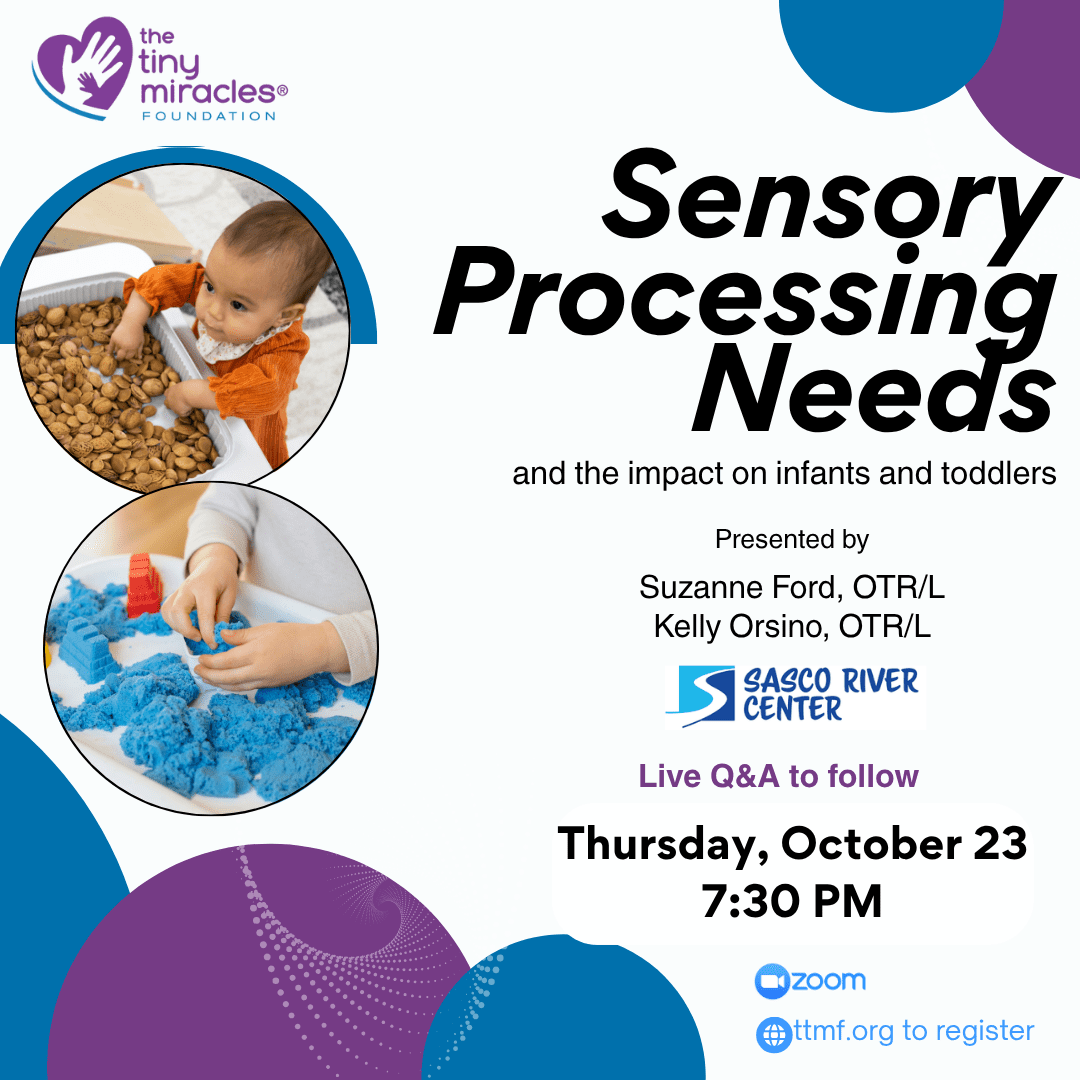 Sensory Processing Needs - The Tiny Miracles Foundation